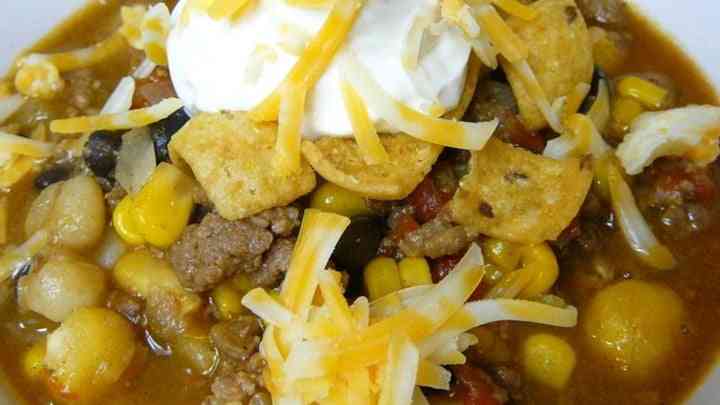 Taco Soup III - Main Dish Recipes