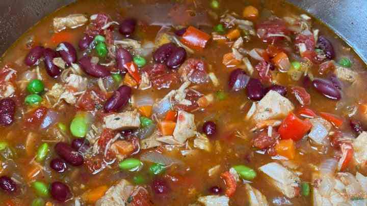 Tender Pork Stew with Beans - Main Dish Recipes