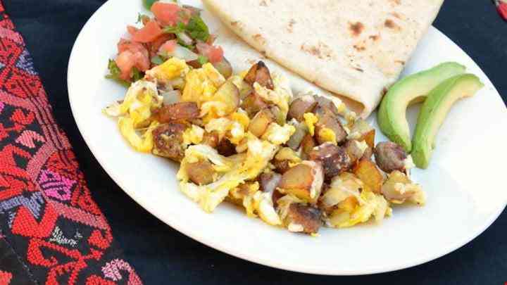 Single Skillet Hearty Breakfast - Main Dish Recipes