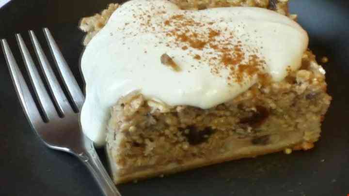 Oat and Quinoa Breakfast Cake - Main Dish Recipes