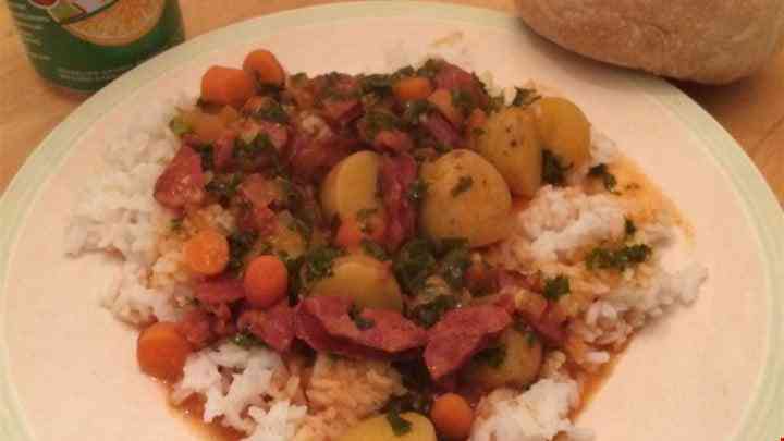 Portuguese Chourico Stew - Main Dish Recipes
